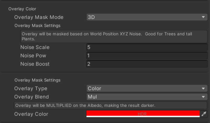DICEWRENCH DESIGNS | Foliage Renderer Deluxe Shader – Documentation